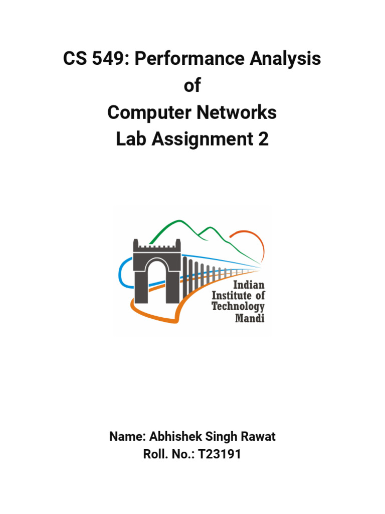 Cs549 Lab Assignment 2 T23191 Pdf Computing Computer Science