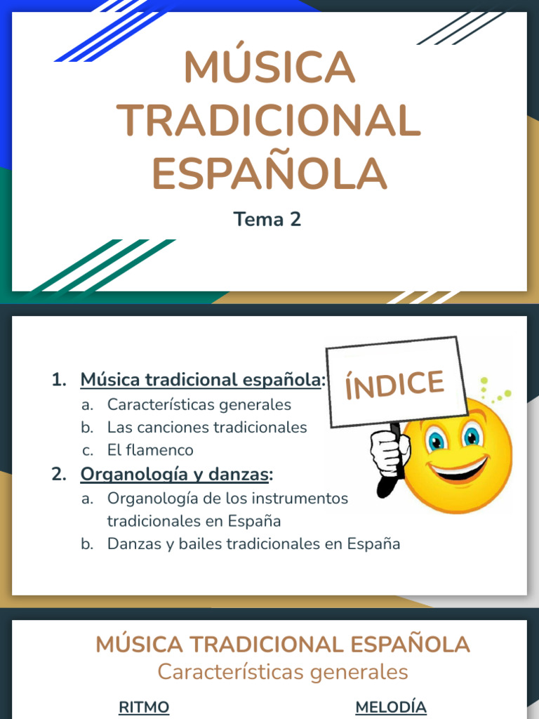 Música Tradicional Española y Flamenco | PDF | Música folk | Musica ...