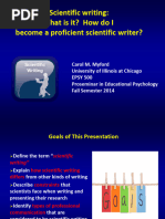 Science Feature Writing Powerpoint | PDF | Journalism | Science
