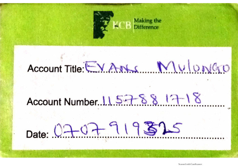 Kenya Commercial Bank | PDF