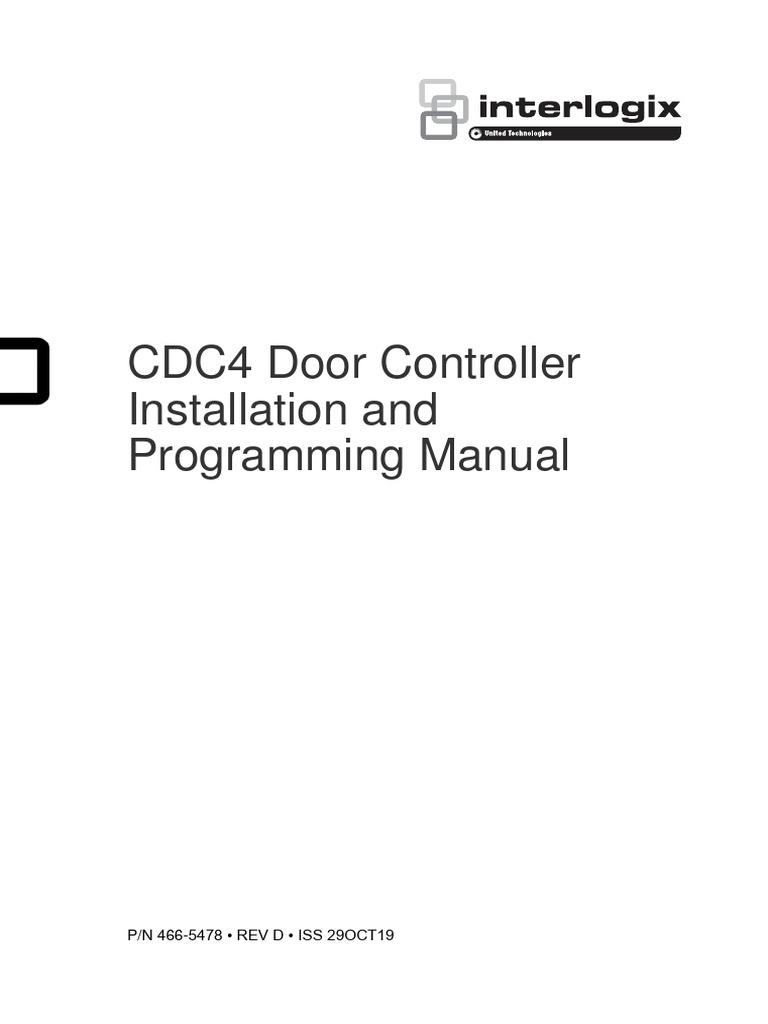 CDC4 Installation EN | PDF | Fuse (Electrical) | Legal Liability