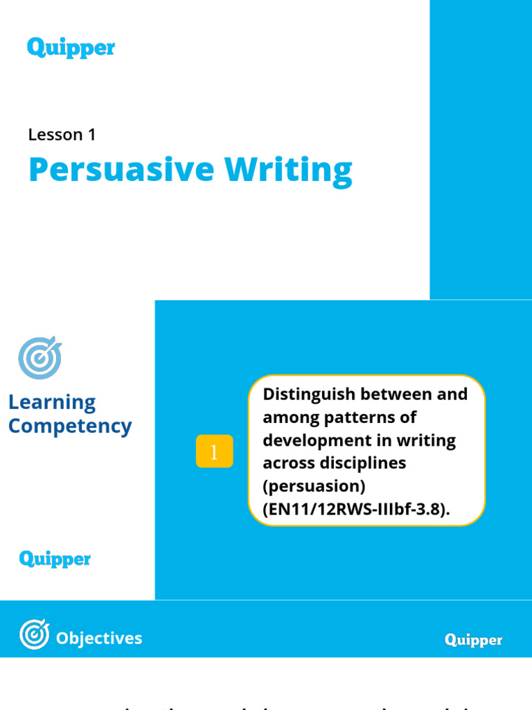 Reading-and-Writing_Unit-6_Lesson-1_Persuasive-Writing | PDF ...