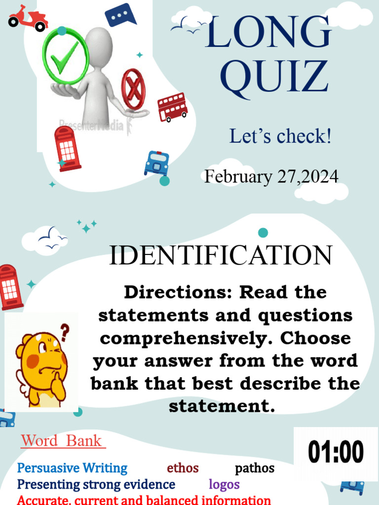 SUMMATIVE TEST Answer Key | PDF | Logos | Cognition
