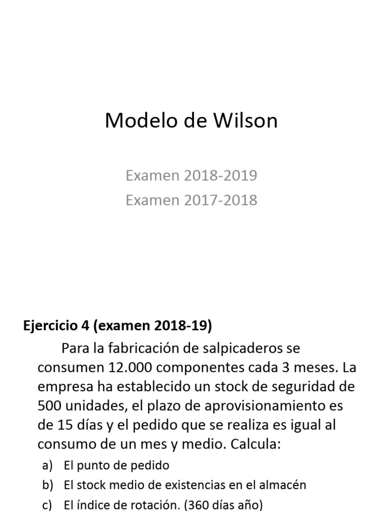 Wilson | PDF