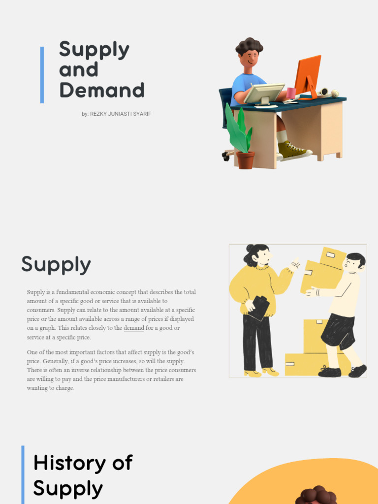 Understanding Supply and Demand Basics | PDF | Demand | Supply (Economics)