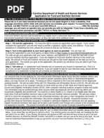 Georgia SNAP Periodic Report Form | PDF | Supplemental Nutrition ...