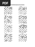 36 Checkmate Patterns That All Chess Players Should Know | PDF | Abstract Strategy Games | Chess