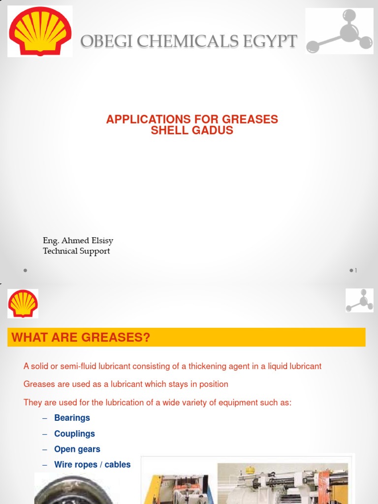 Applications For Greases | PDF | Lubricant | Bearing (Mechanical)