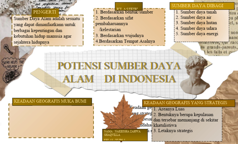 Potensi SDA Indonesia Berdasarkan Geografis | PDF