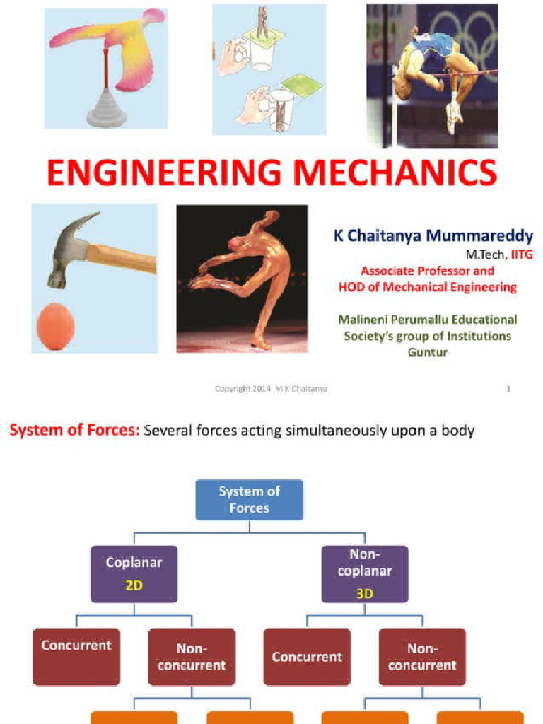 Engineering Mechanics - 1 | PDF