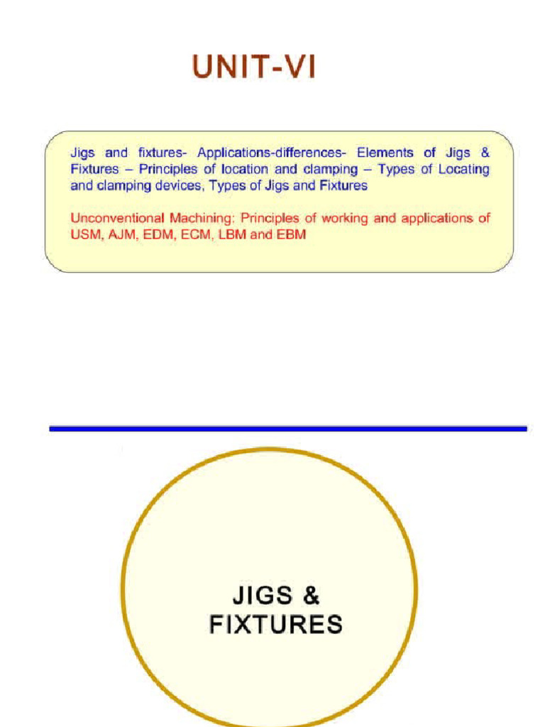 Jig fixture and tool designs | PDF