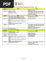 Uce Time Table 2025 | PDF