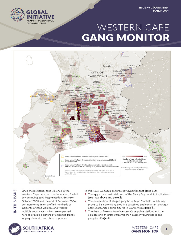 WC Gang Monitor No2. GI TOC March 2024 | PDF | Gang | Organized Crime