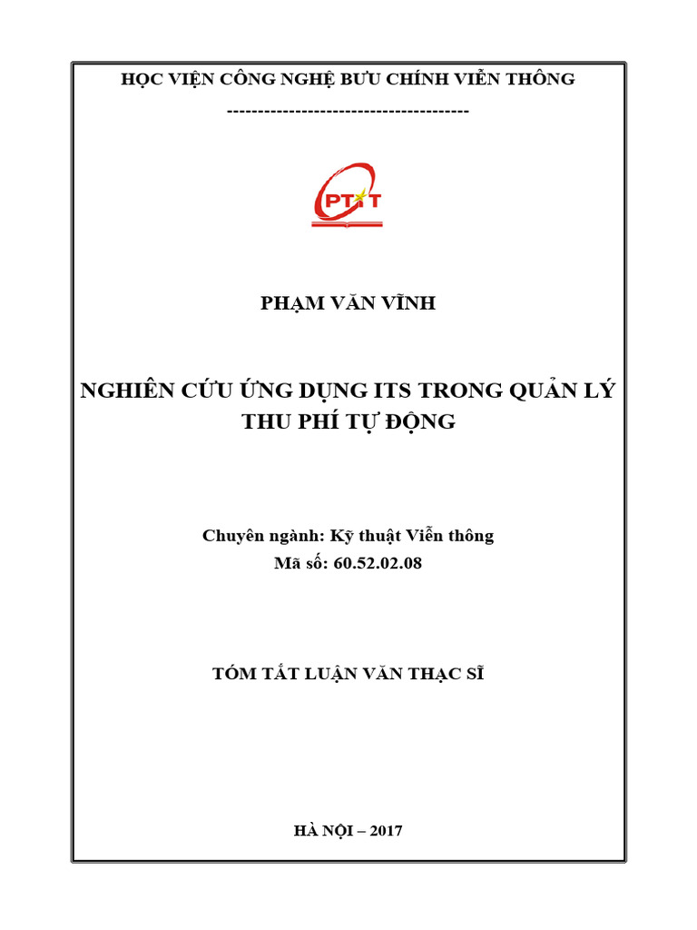 (123doc) - Nghien-Cuu-Ung-Dung-Its-Trong-Quan-Ly-Thu-Phi-Tu-Dong-Tt | PDF
