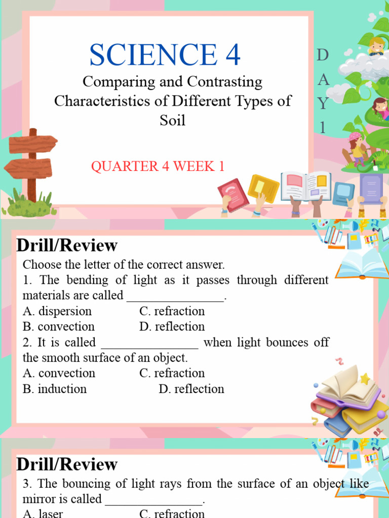 Science 4 Q4 Week 1 | PDF | Soil | Loam