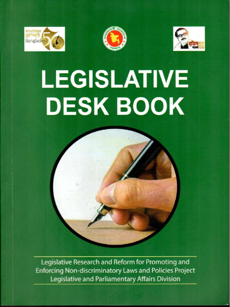 Legislative Desk Book | PDF | Bill (Law) | Statutory Interpretation