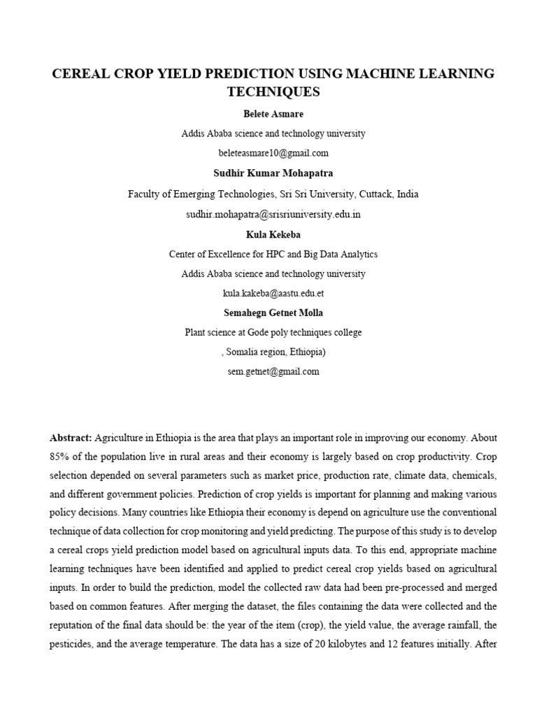 HPA-2023_paper_20 | PDF | Coefficient Of Determination | Machine Learning