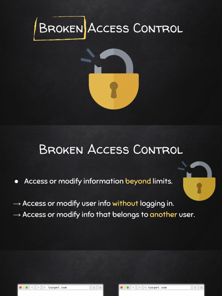 Broken Access Control & IDOR Explained | PDF