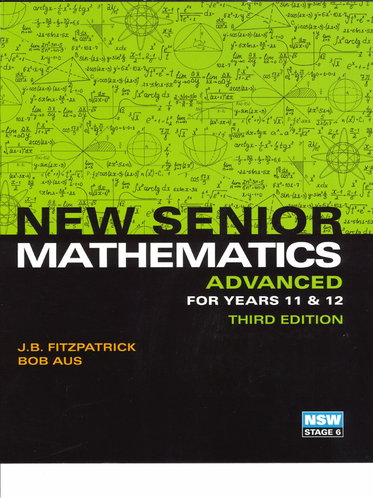 New Senior Mathematics Advanced Year 11 & 12 | PDF
