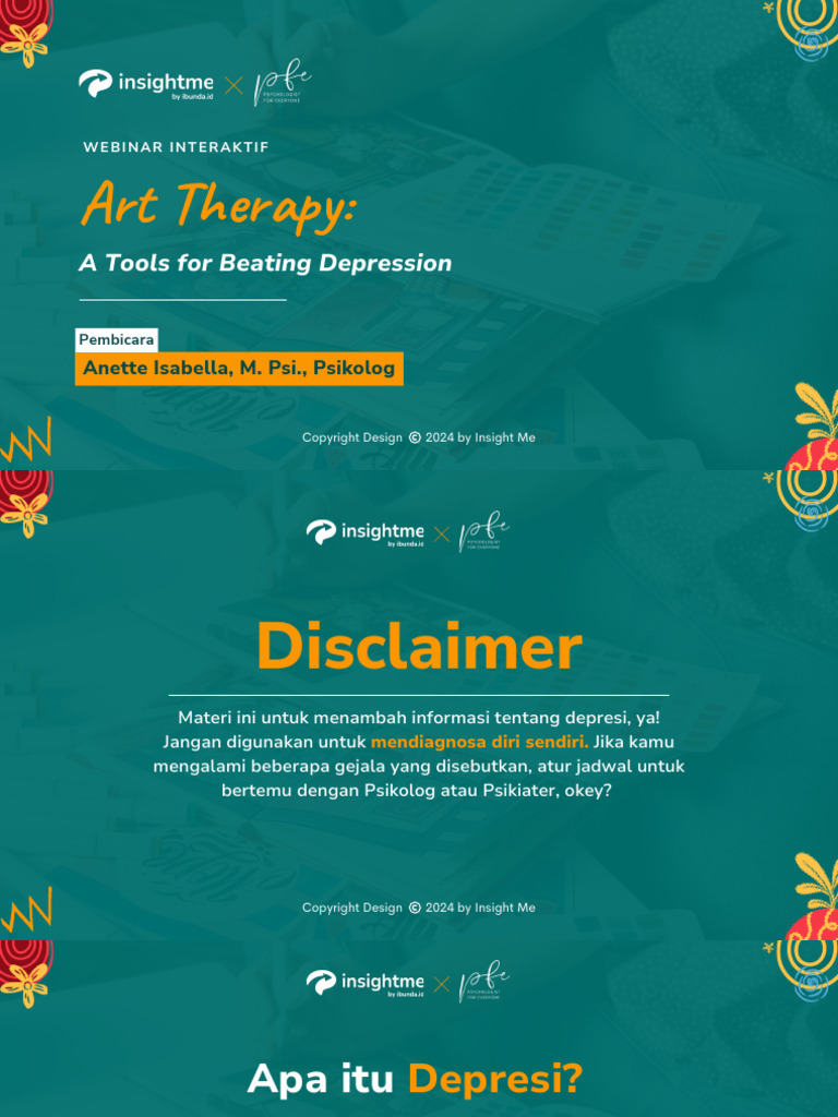 Handbook Materi - Art Therapy | PDF