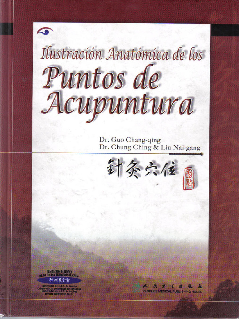 Ilustracion Anatomica de Los Puntos de Acupuntura DR Guo Chang Qing DR Chung Ching Amp Liu Nai ...