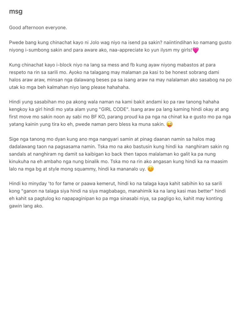 A Gentle Reminder Pdf