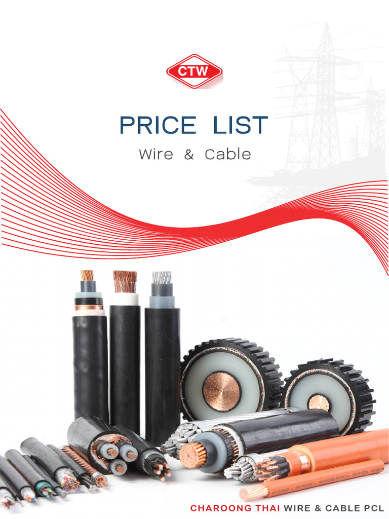 CTW Pice List 2022 | PDF | Inductor | Electrical Conductor