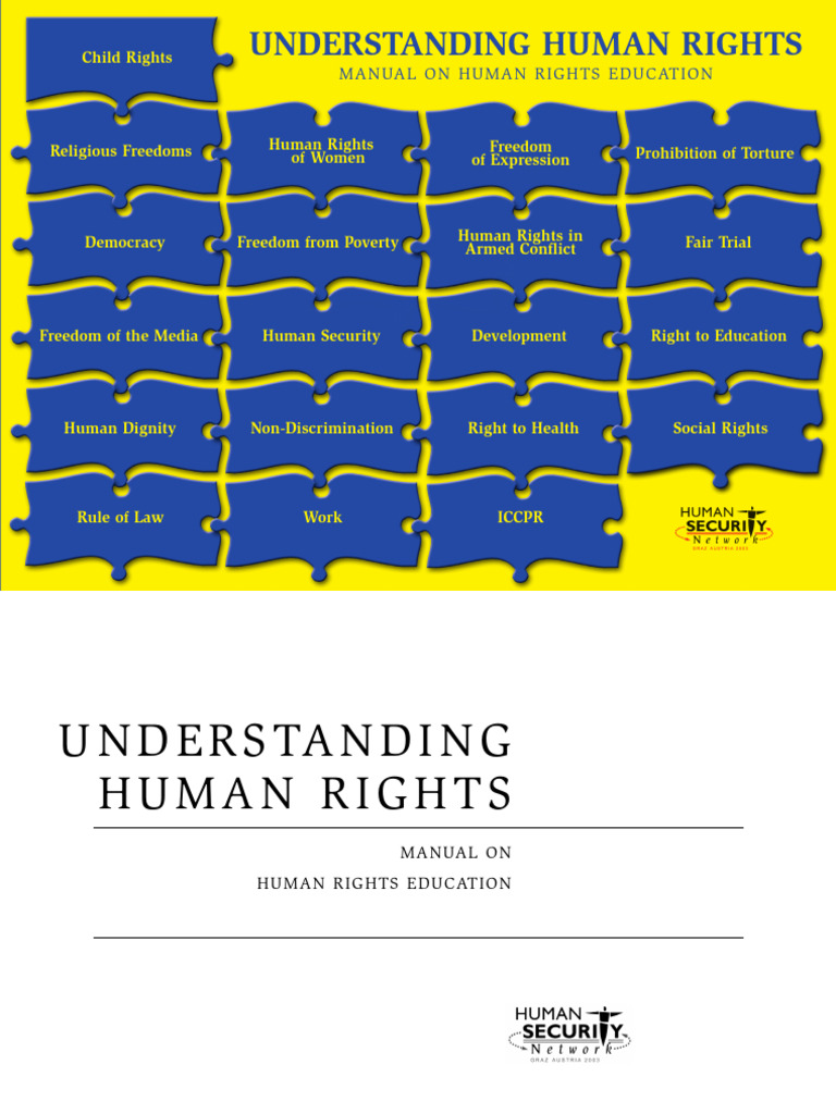 UNDERSTANDING Human Right Manual-Eng | PDF | Human Rights | Children's ...
