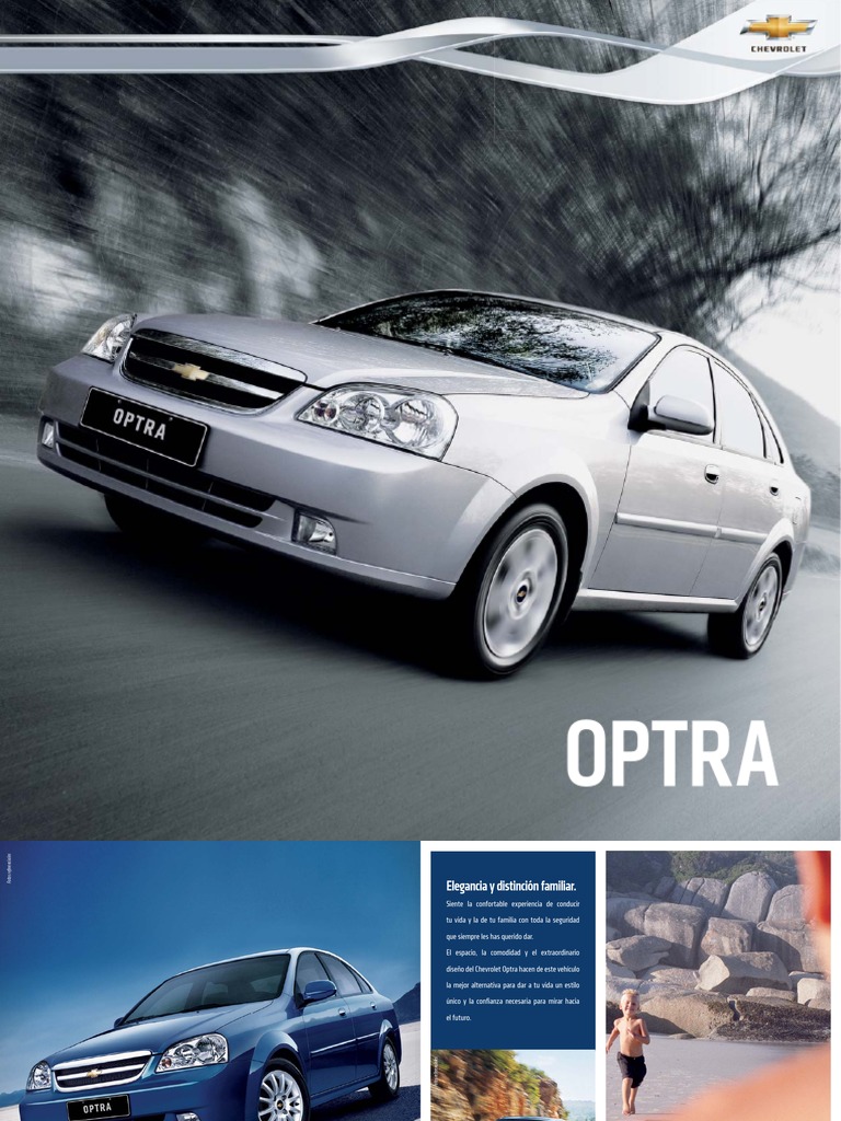 Chevrolet Optra: Elegancia y Seguridad | PDF | Sedanes | Vehículos con ...
