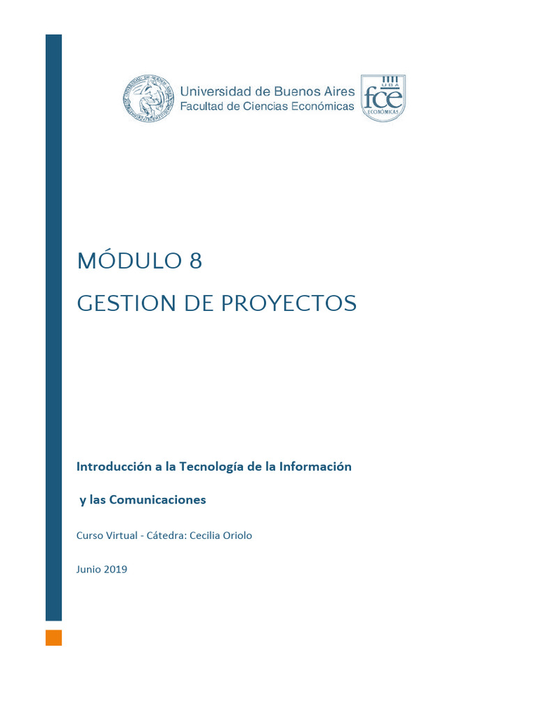 Gestión de Proyectos TIC: Fundamentos y Prácticas | PDF | Gestión de proyectos | Planificación