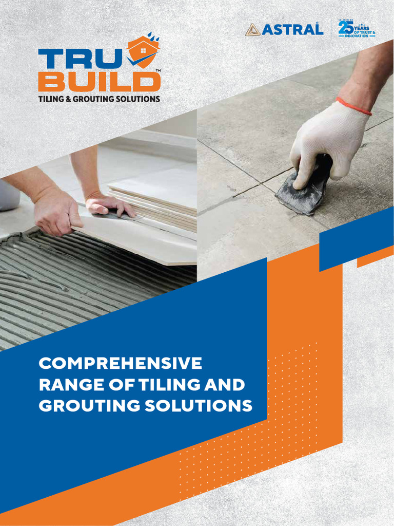 Astral - Trubuild-Tiles-Adhesives-Brochure | PDF | Tile | Brick