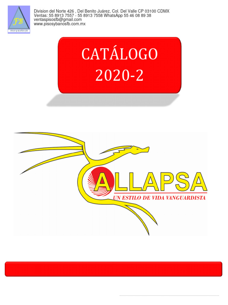Catálogo de Muebles de Baño 2020 | PDF | Lavabo | Materiales de ...