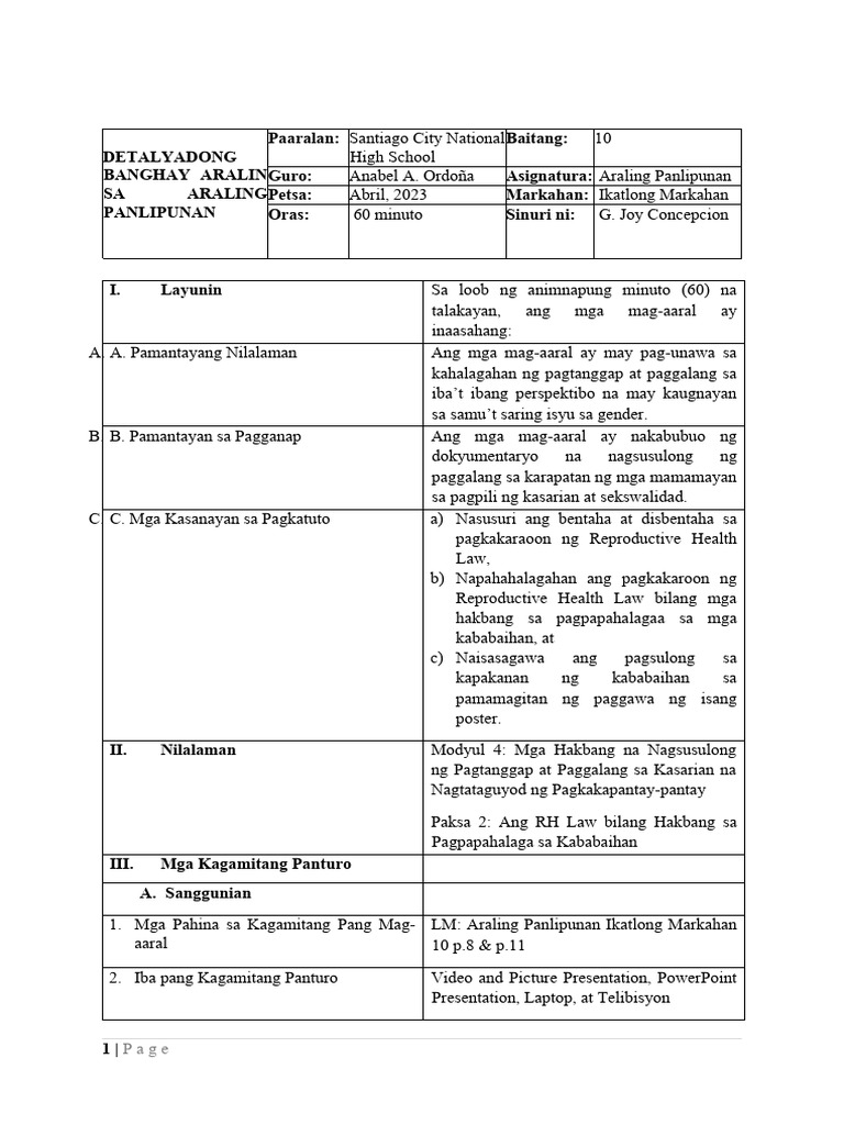 PAKSA 2 - Ang RH Law Bilang Hakbang Sa Pagpapahalaga Sa Kababaihan | PDF