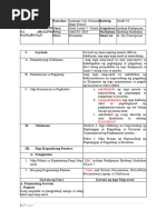 GRADE 10 Migrasyon Activity | PDF