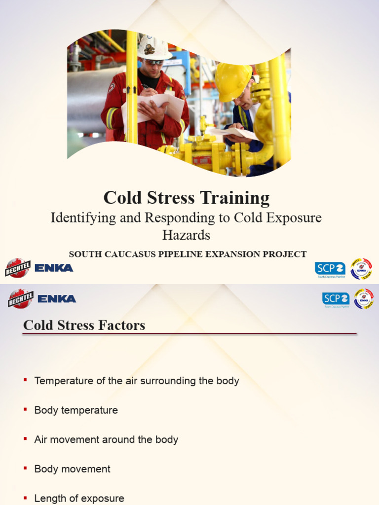 Cold Stress Training Overview | PDF | Hypothermia | Clinical Medicine