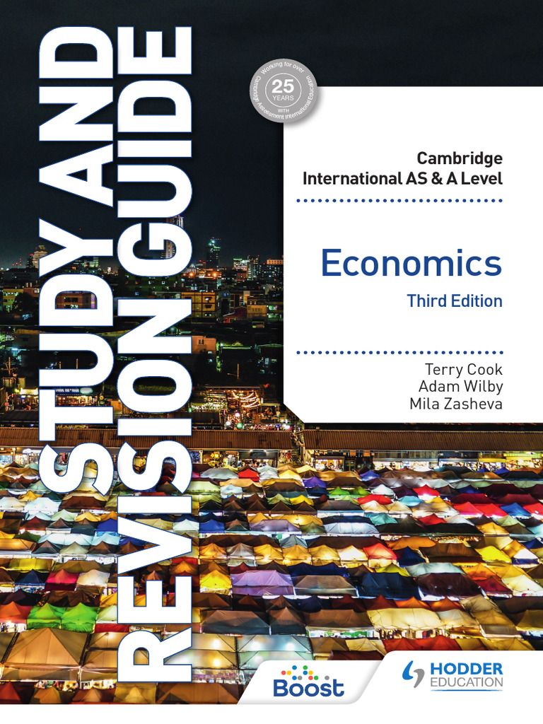 Cambridge International As A Level Economics Study Revision Guide ...