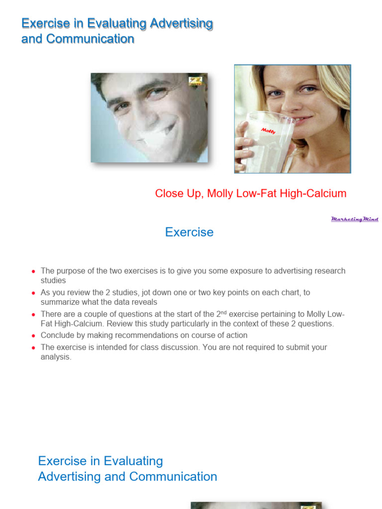 04 AD Eval - Exercise | PDF | Advertising | Brand