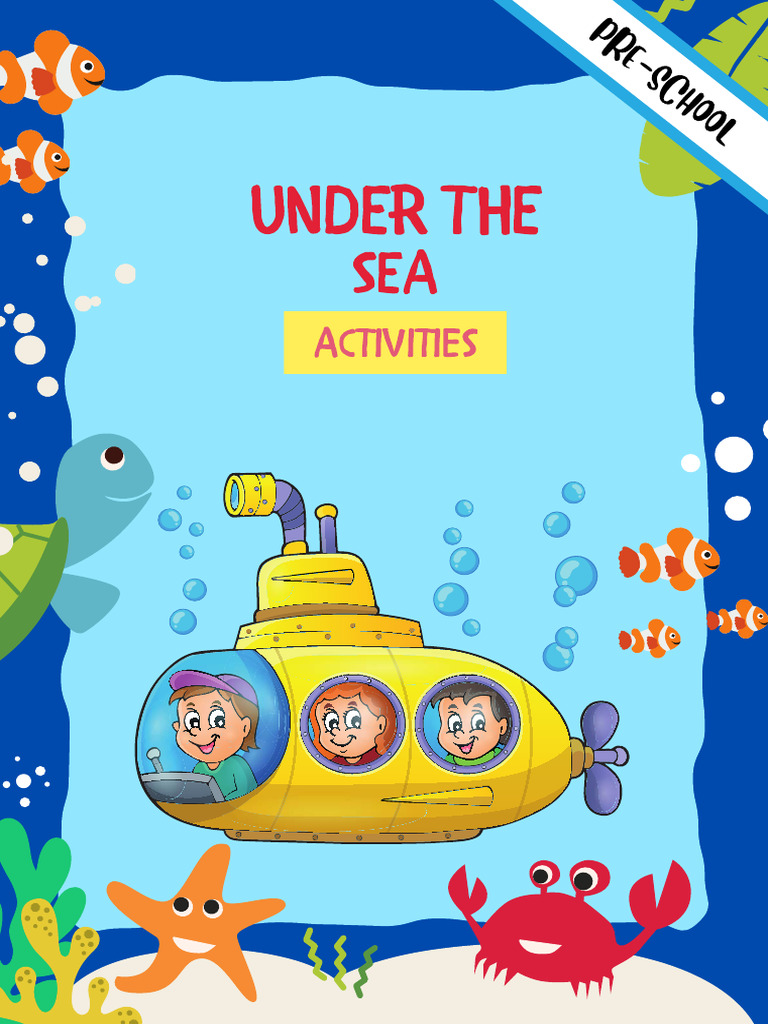 Under The Sea Activities | PDF | Zoology