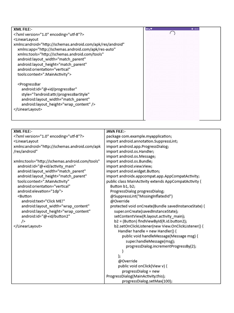 XML File | Download Free PDF | Android (Operating System) | Application Software