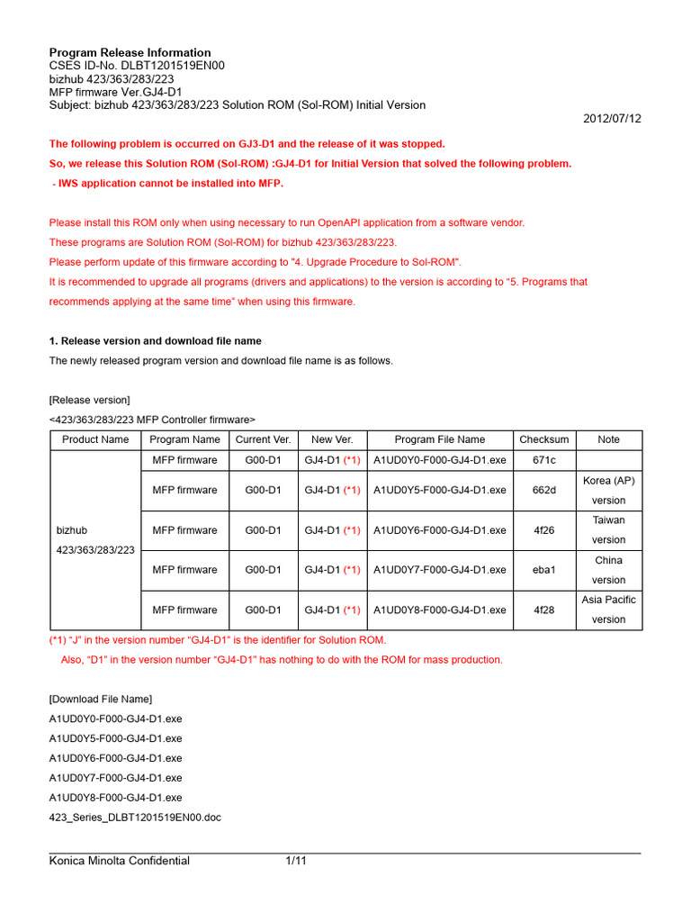 423 Series DLBT1201519EN00 | PDF | Image Scanner | Application Software
