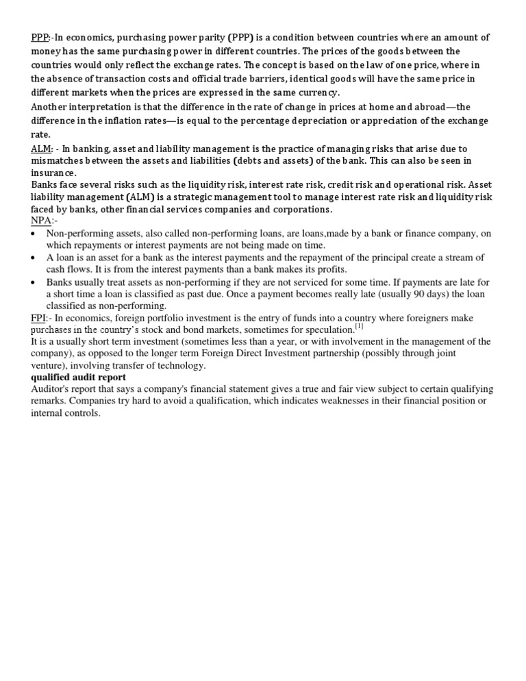 Qualified Audit Report | PDF