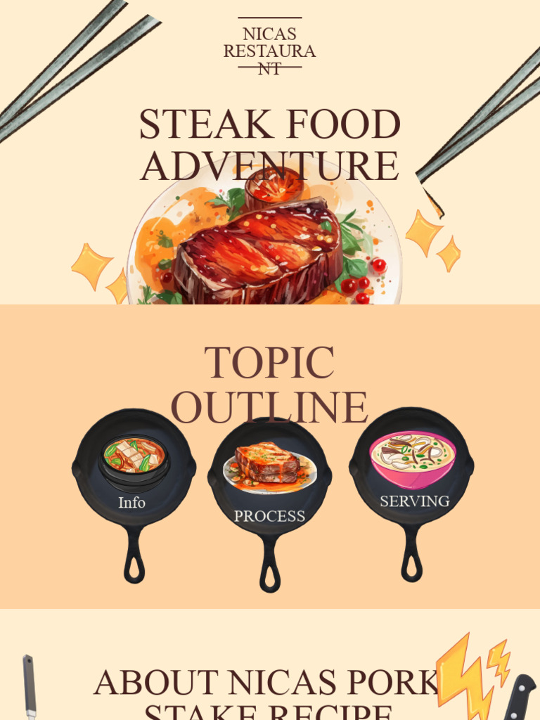 Danica Custom PPT English Pp3 Final | PDF | Steak | Marination
