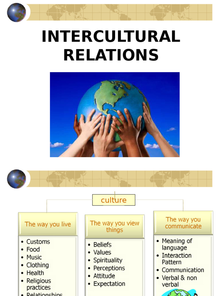 Understanding Intercultural Relations | PDF | Cross Cultural ...