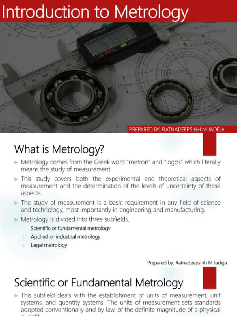 Metrology | PDF