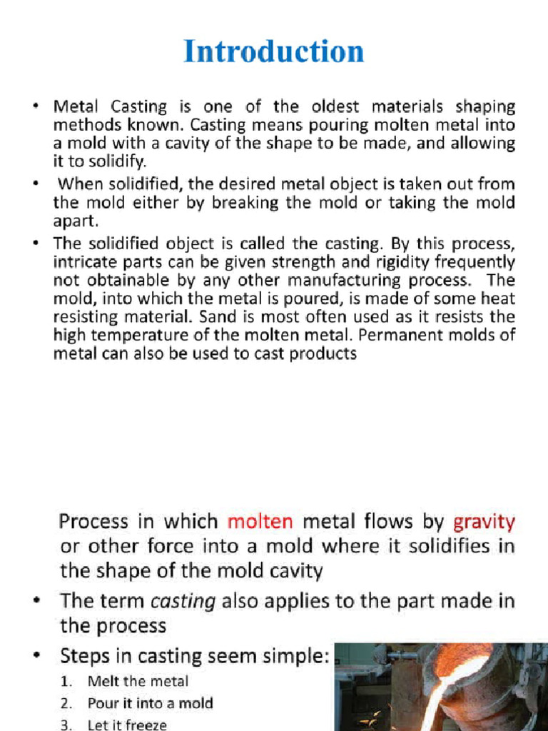 Casting, Welding and Forming Processes | PDF