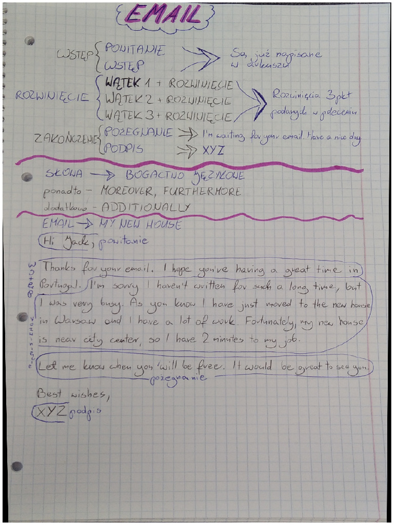 Email Egzamin Ósmoklasisty Z Angielskiego | PDF