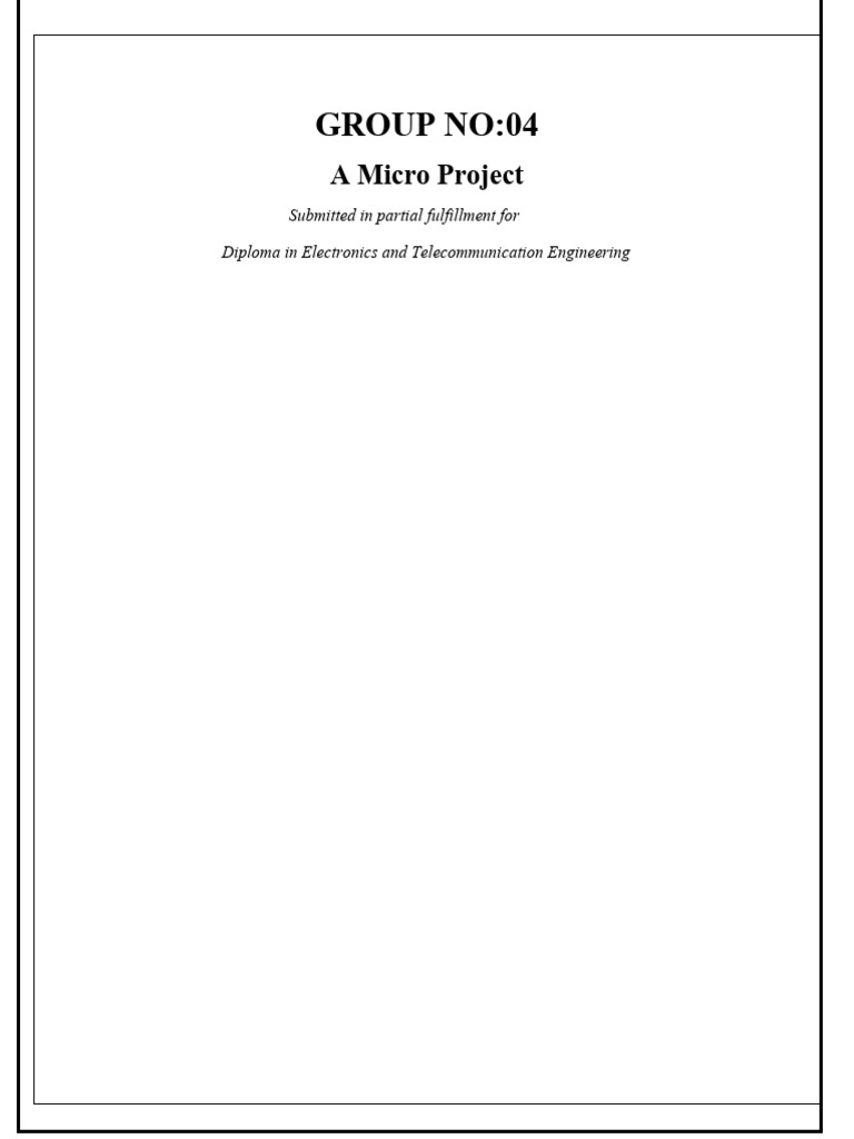 Group No:04: A Micro Project | PDF | Supply Chain | Labor Rights