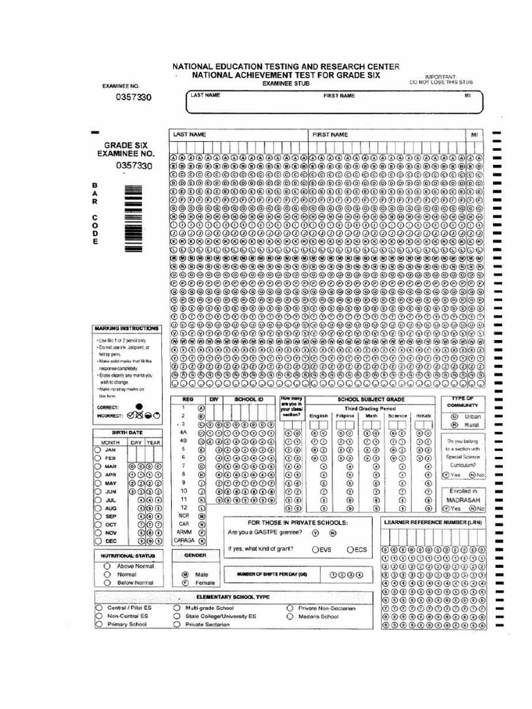 NAT Name Grid | PDF