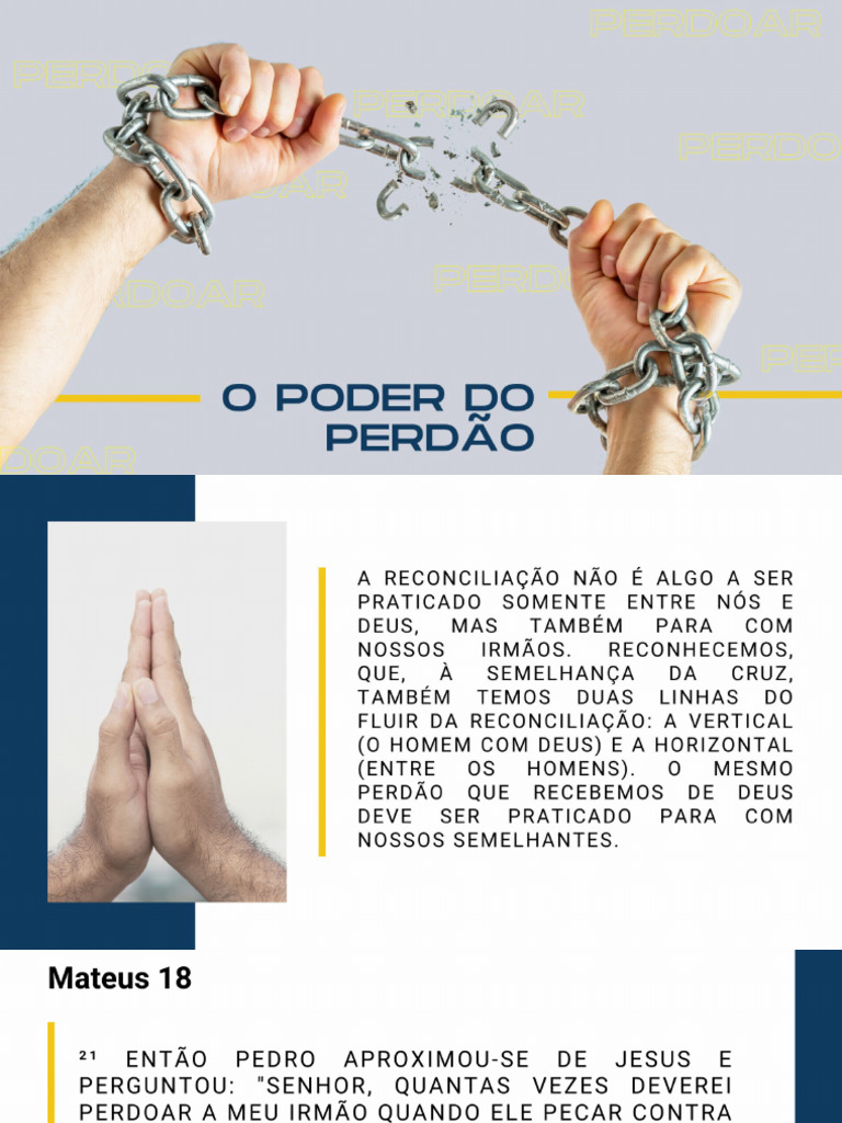 O Poder Do Perdão | PDF