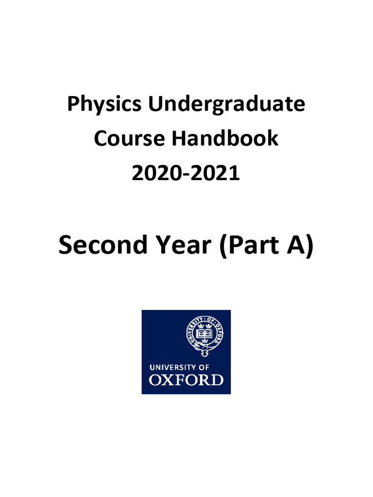 Y2 Ug Handbook 2020 2021 Final 47495 | PDF | Plagiarism | Physics